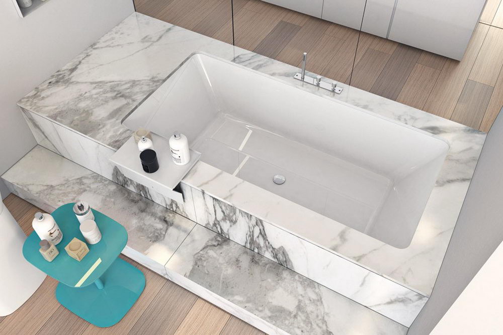 Standard Bathtub Dimensions | Types of Bathtub | Foyr