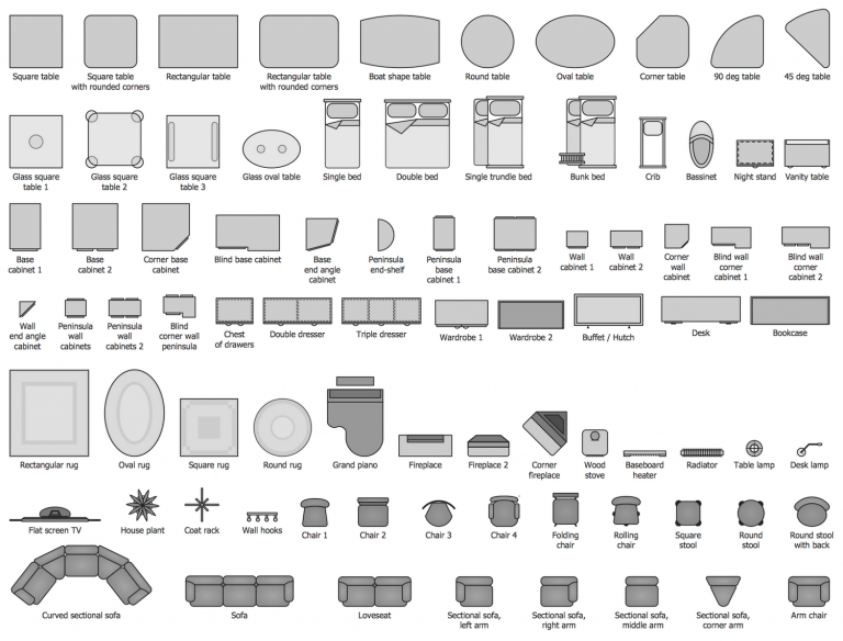 15 Key Floor Plan Symbols & 74 Architectural Abbreviations - Foyr