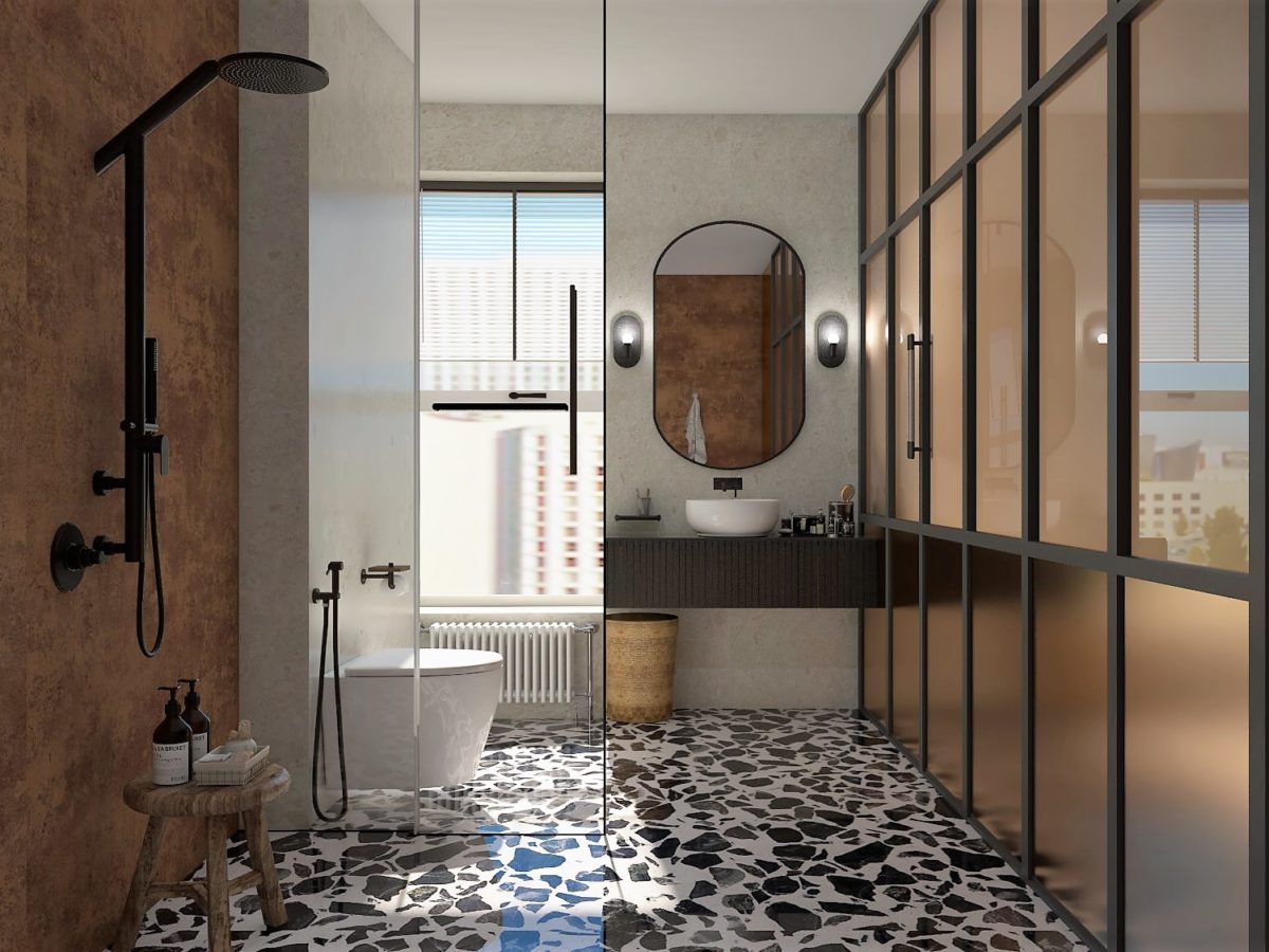 Mobile Home Master Bathroom Layout