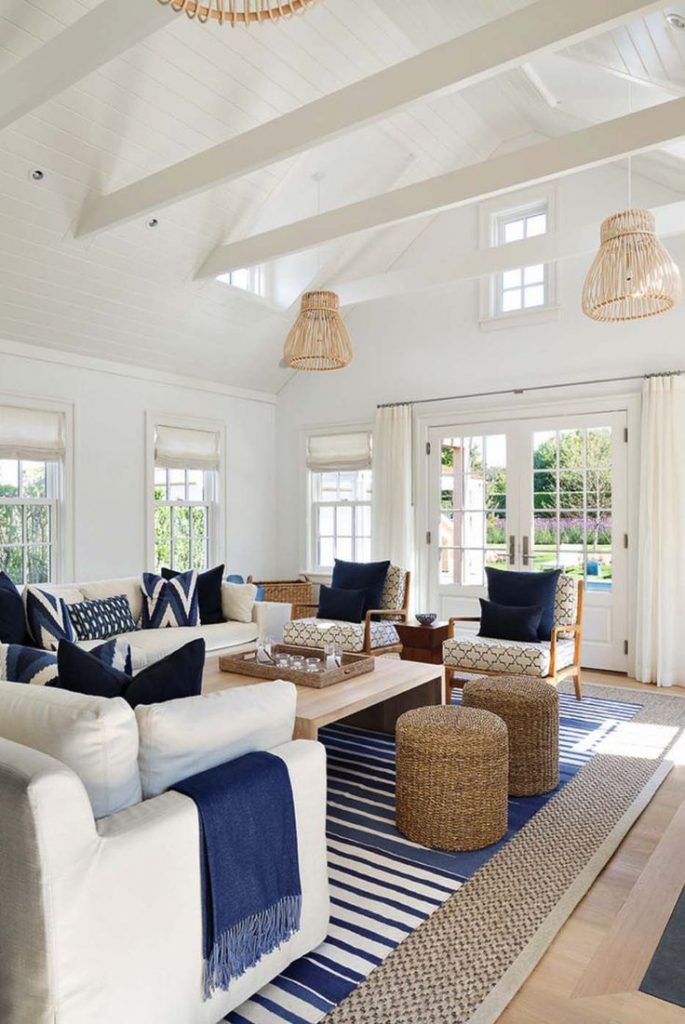 15 Ways To Add Coastal Interior Design Style To Your Home | Foyr