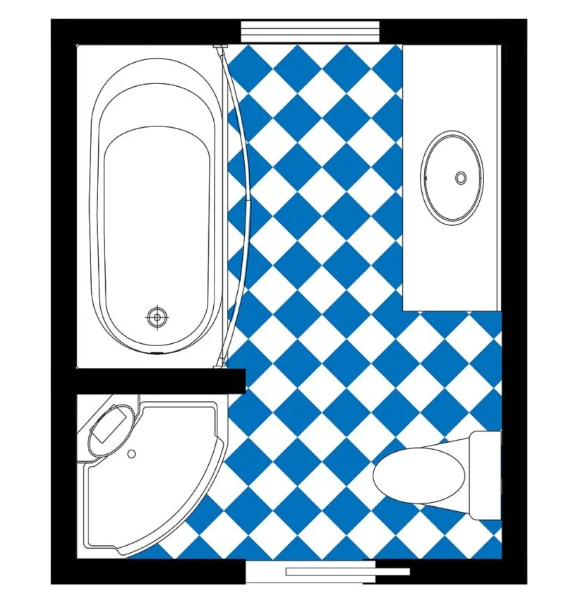 11 Best Bathroom Layout Design Ideas for 2024 - Foyr