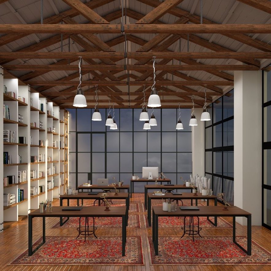 Repurposed Industrial Interiors