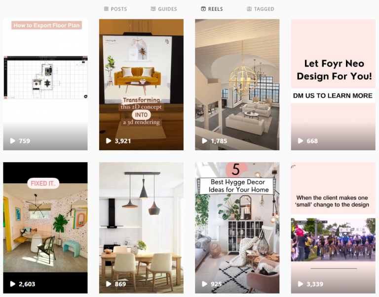 15 Ways To Build An Interior Design Brand on Instagram - Foyr