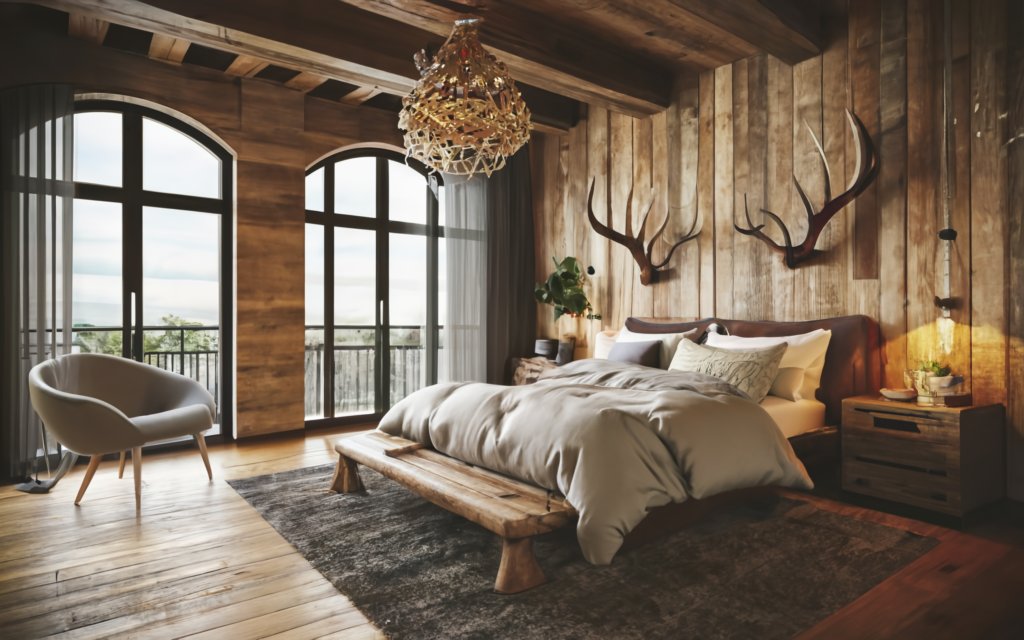13 Best Rustic Bedroom Ideas To Give a Boho Look in 2024 - Foyr