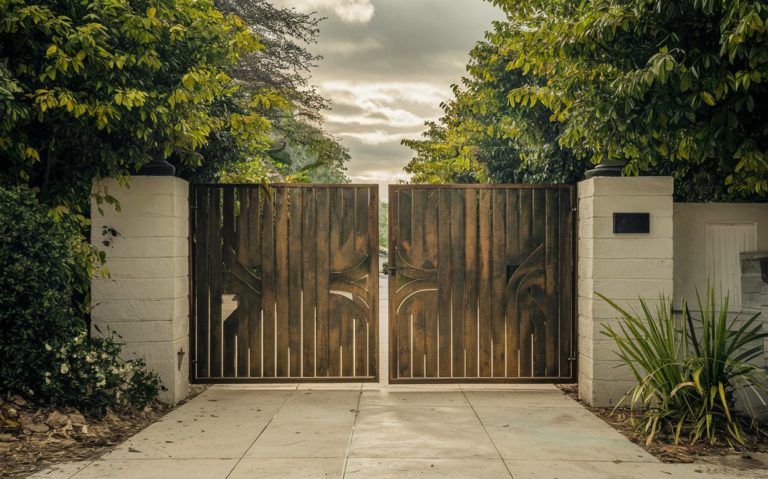 10 Creative Gate Ideas to Enhance Your Home's Exterior Design | Foyr