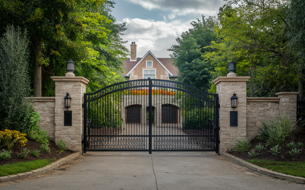 10 Creative Gate Ideas to Enhance Your Home's Exterior Design | Foyr