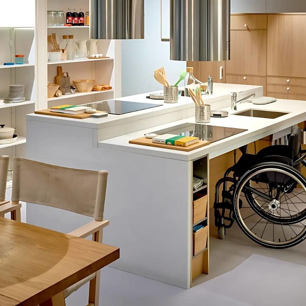 Small Accessible Kitchen Design