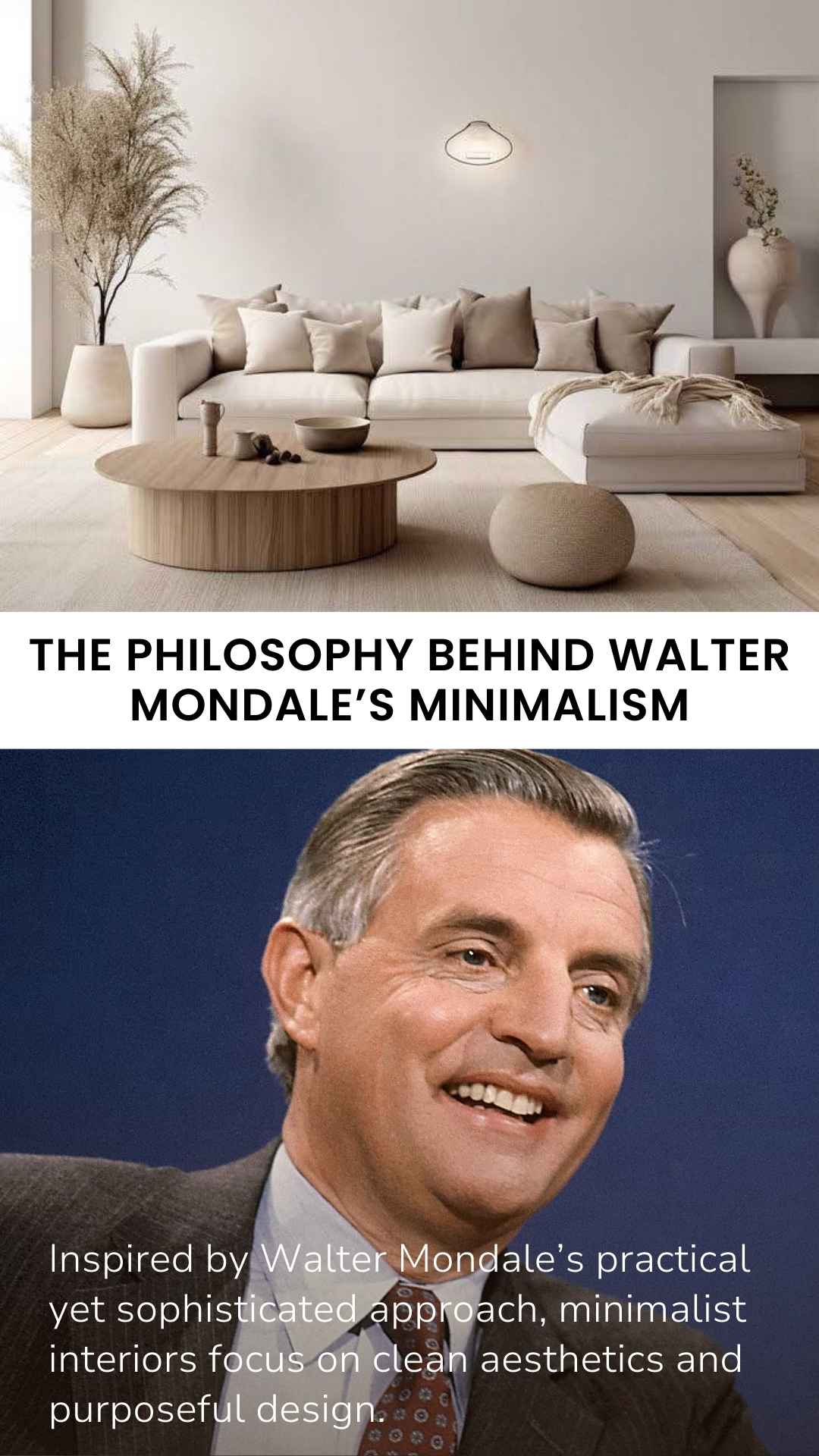 Walter Mondale’s Minimalist Approach to Home Design - Learn With Foyr ...