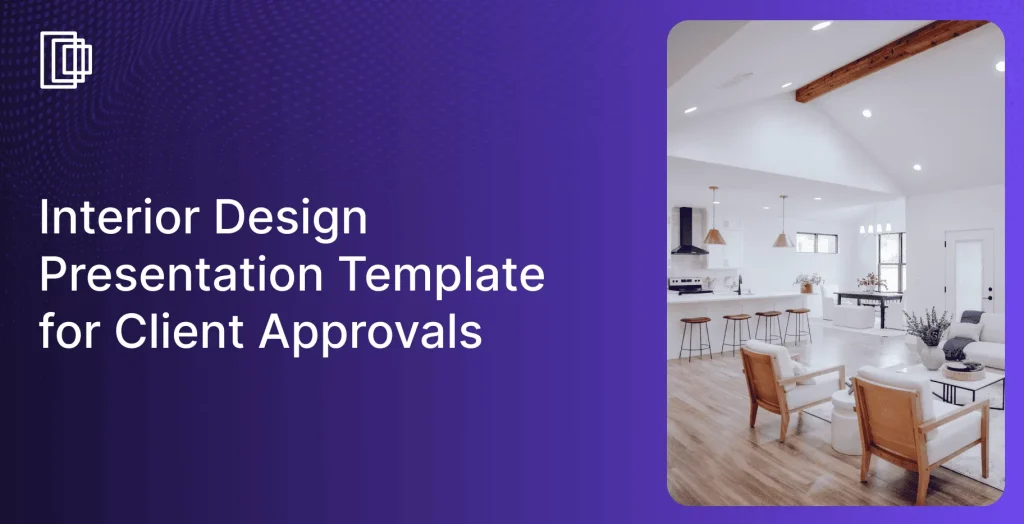 Template for Interior Design Presentation Guide